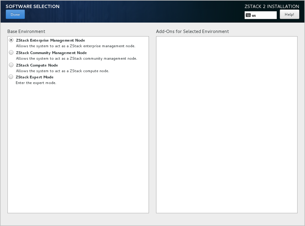 ZStack的安装部署_HCI